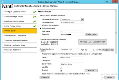 Configuring The Metrics Server