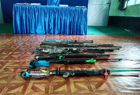 မြို့နယ်အချို့၌ လက်လုပ်သေနတ်များအား လုံခြုံရေးတပ်ဖွဲ့ဝင်များထံ လာရောက