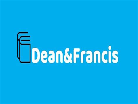 迪恩·弗朗西斯出版集团(deanandfrancis Press) 知乎 迪恩·弗朗西斯出版集团(deanandfrancis Press) 知乎