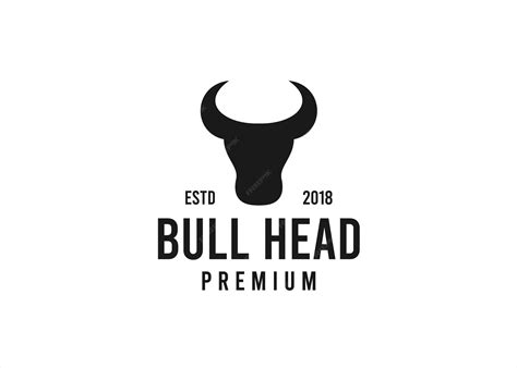 Premium Vector Bull Head Logo Design Vector Illustration