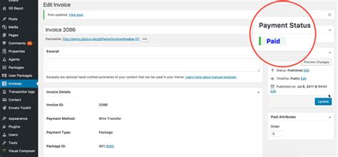 Invoices Management In The Backend Essential Real Estate