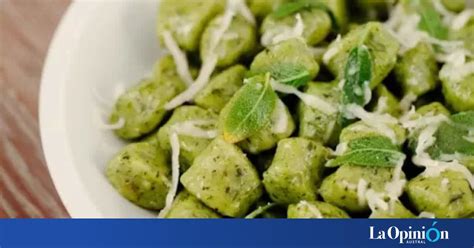 La Receta Para Hacer Unos Originales ñoquis Verdes De Espinaca Para