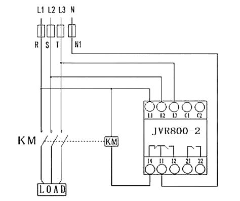 Voltage Monitoring Relay Circuit Diagram Voltage Monitoring Relay Circuit Diagram