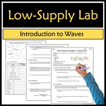 Introduction To Waves Investigation Wave Properties Activity Physics