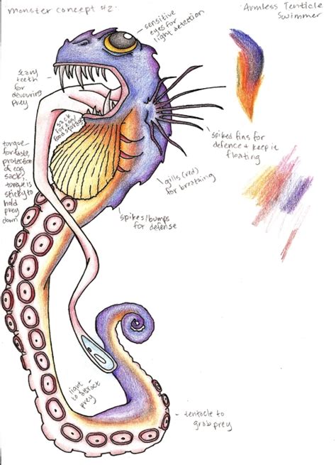 Sea Monster Concept Art