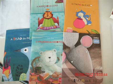 Coleção De Livros Que Aborda Sobre Os Sentidos