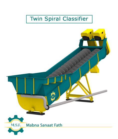 Twin Spiral Classifier Mabna Sanaat Fath