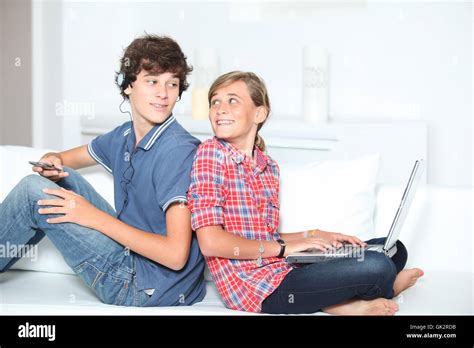 Laptop Notebook Computers Stock Photo Alamy