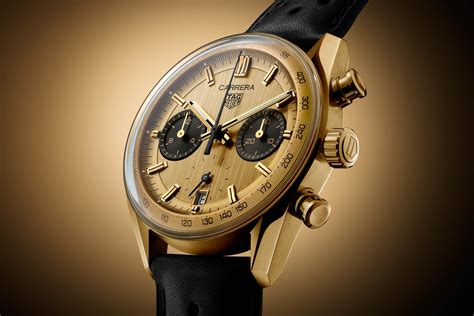 【f】 Introducing The 18k Gold Tag Heuer Carrera Chronograph