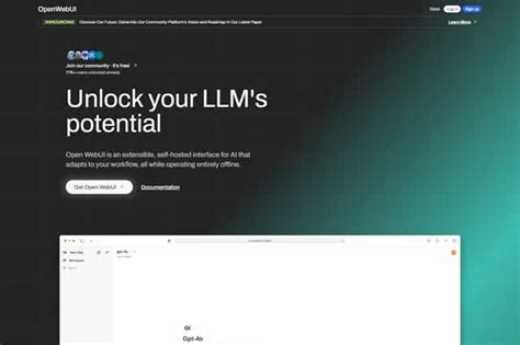openwebui interface ia personnalisable