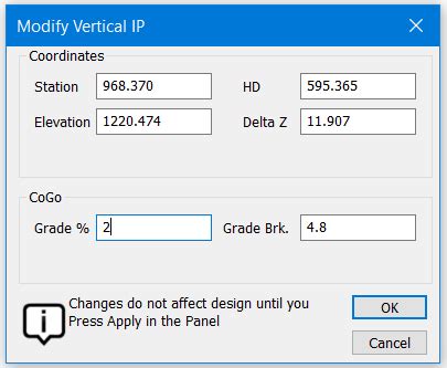 Editing VIPs With The Curve Panel Softree Technical Systems Support