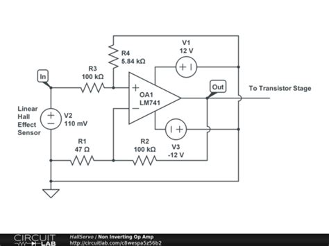 Non Inverting Op CircuitLab