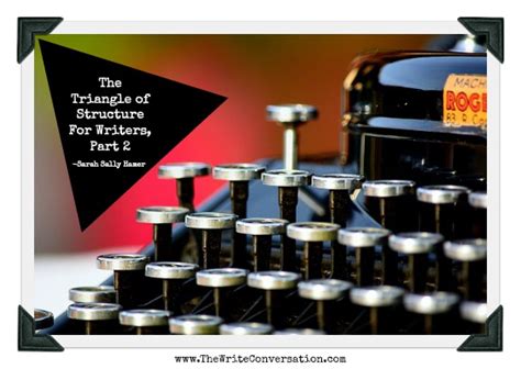 The Write Conversation The Triangle Structure For Writers Part 2