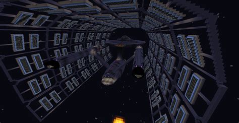 Tos Era Constitution Class Starship Minecraft Map