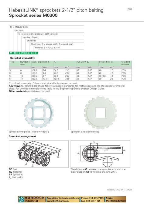 Habasit Plastic Modular Belt Product Guide Catalog Habasitlink And