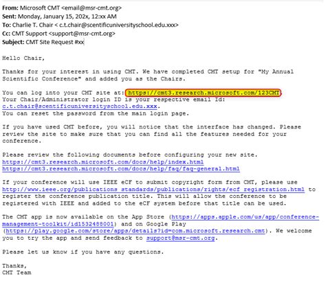 Chair How To Share Conference Link Microsoft Conference Management