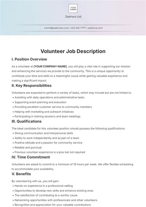 Free Data Encoder Job Description Template To Edit Online