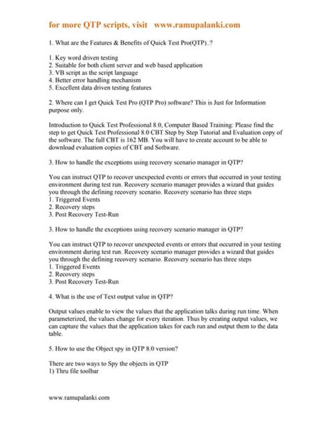 Qtp Stuff Pdf