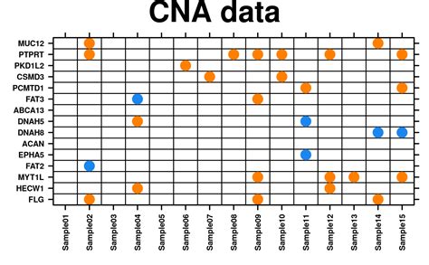 Copy Number Aberration Cna Data From Colon Cancer Patients — Cna • Boutroslab Plotting General