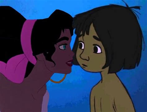Disney Crossover Images Esmeralda And Mowgli Love Hd Wallpaper And Background Photos 39991241