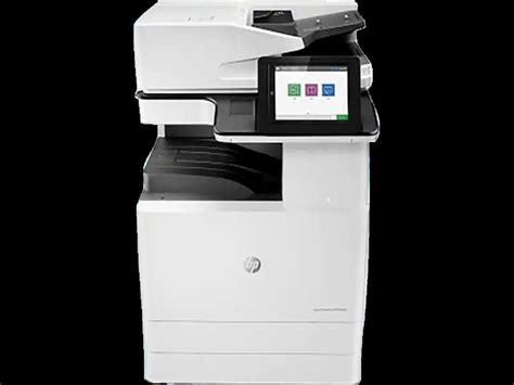 Monochrome Hp Color Laserjet Managed Mfp E Du Printer For Printing At In New Delhi