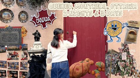 [퀘백and몬트리올and오타와] 캐나다의 가을 여행지 퀘백에서 도깨비 촬영장소 돌아보기 Via 레일로 여행하기 캐나다 수도 오타와 나홀로 여행 Youtube
