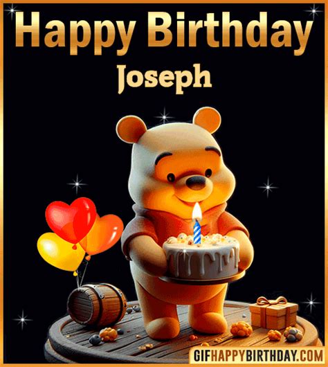 🎉 Happy Birthday Joseph  🎂 Funny And Personalized Animated Wishes