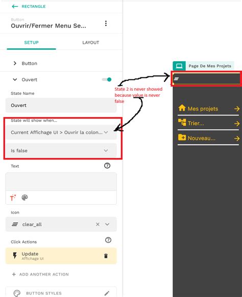 Unable To Update My Database With A Button Database Adalo
