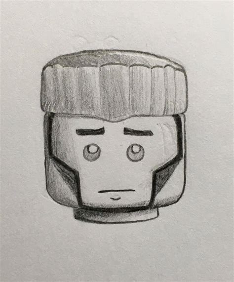 My Zane Drawing First Attempt R Ninjago