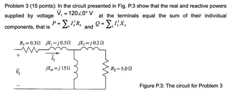 solved problem 3 15 points in the circuit presented in