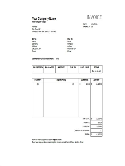 Receipt In Excel Examples Format Sample Examples
