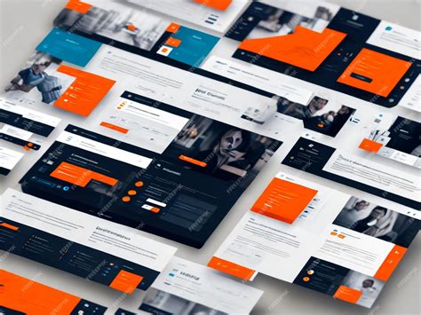 Premium Ai Image Modern User Interface Design Template Mockups Ui Ux