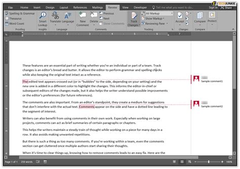 How To Delete All Comments In Word Tech Junkie