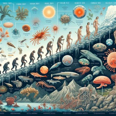 Cell Specialization A Journey Through Evolution Evolution Artwork Evolution Art Evolution