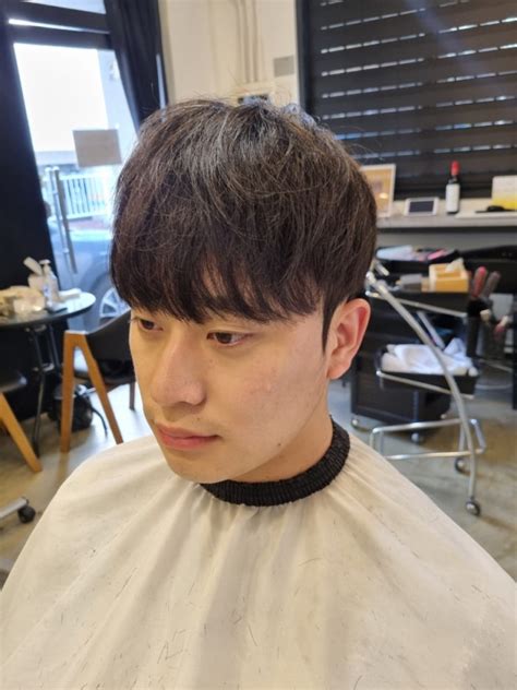 강동구[암사미용실] 남자 옆머리 뒷머리 전체 다운펌 네이버 블로그