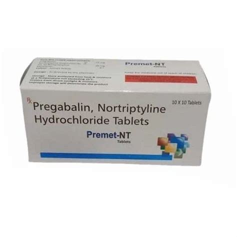 75mg Pregabalin Notriptyline Hydrocloride Tablet At ₹ 1440 Box