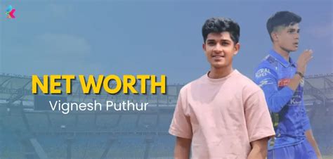 Vignesh Puthur Net Worth 2025 Salary Age Early Life And Earnings