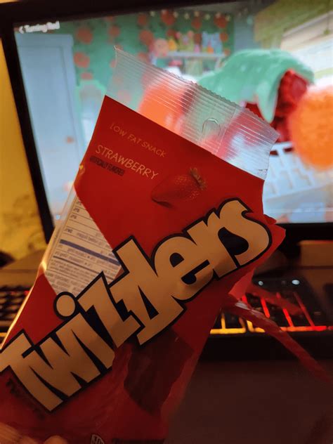 Eating Twizzler On A Wonderful Saturday Night R Twizzler