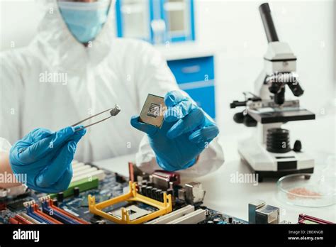 Computer Cpu Microscope Hi Res Stock Photography And Images Alamy