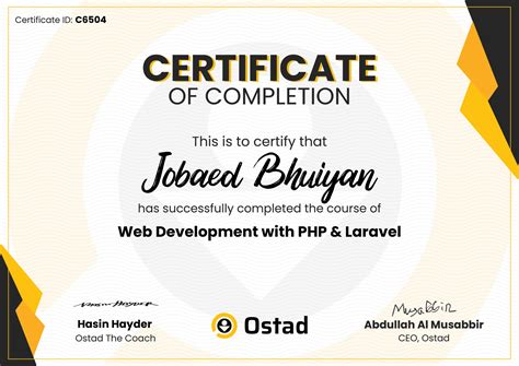 Full Stack Web Development With Php Laravel And Vue Js Ostad