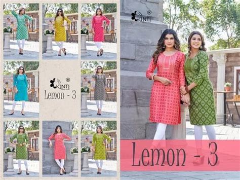 Regular Rayon Embroidery Kurti Collection Size Xl At Rs 310 In Surat