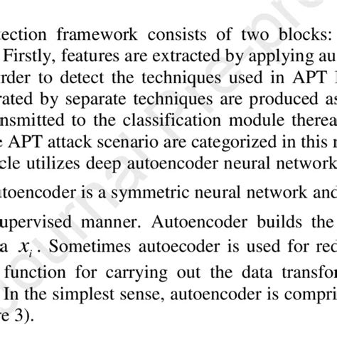 Proposed Apt Detection Framework Download Scientific Diagram