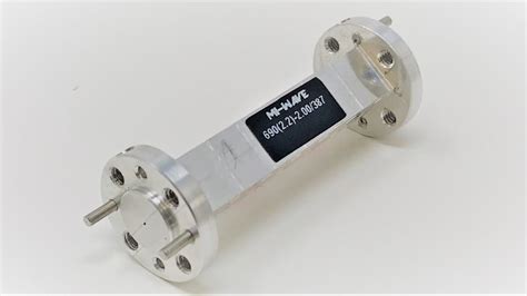 Waveguide Straight Sections 8 2ghz 500ghz E Plane Straights
