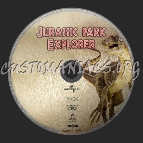 Jurassic Park Explorer Dvd Game Dvd Label Dvd Covers And Labels By