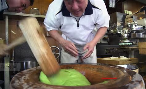 Mochi Making Reaches A Dangerous Level In Japan