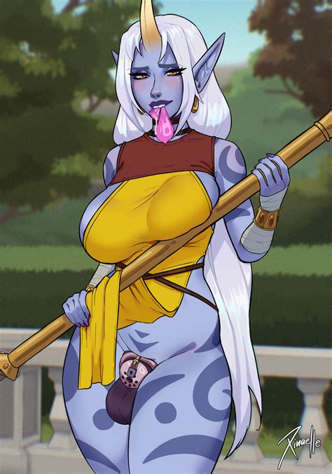 Horny Soraka 💋🍈🍈🖤 By Xinaelle Hentai Foundry