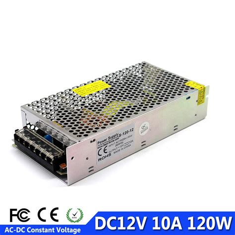 Dc12V 120w Small Volume Single Output Switching Power Supply 12V 10A Driver Transformer 110V