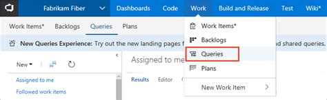 azure boards と azure devops で作業項目クエリを使用して作業項目をトリアージする azure boards microsoft learn