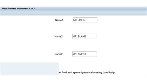 Adobe Interactive Forms Part 23 Hide Fields And Space Dynamically Using