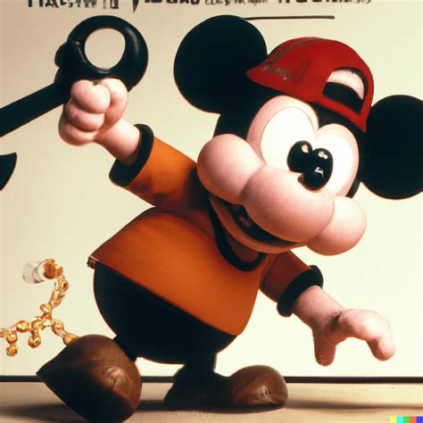 “mickey Mouse In The Goonies 1985 ” R Dalle2